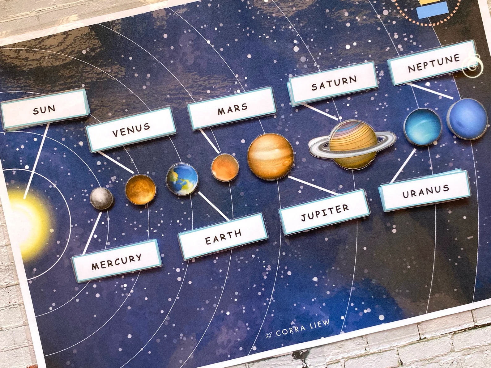 Solar System Busy Book | Corra Liew